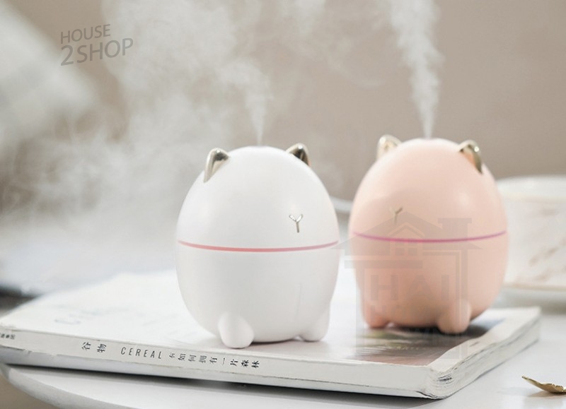 เครื่องพ่นไอน้ำ เครื่องพ่นอโรม่า LOVELY HUMIDIFIER Cat ear