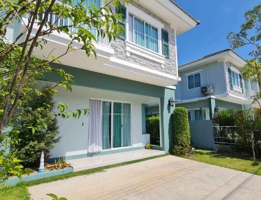 บ้านลาดพร้าวรถไฟฟ้าหมู่เฟื่องสุข3 บางบัวทอง ให้เช่าและขาย หมู่บ้านวิลลา ...